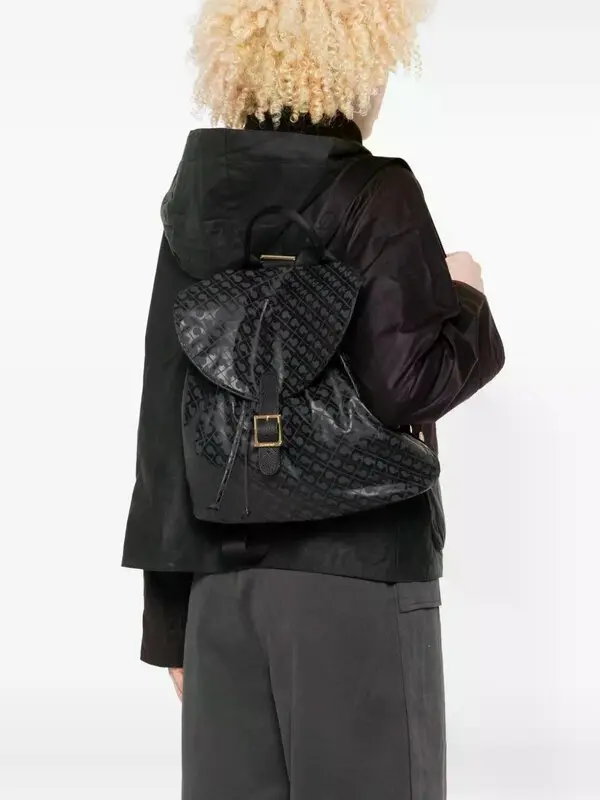 GHERARDINI Buckle-fastening Logo Backpack