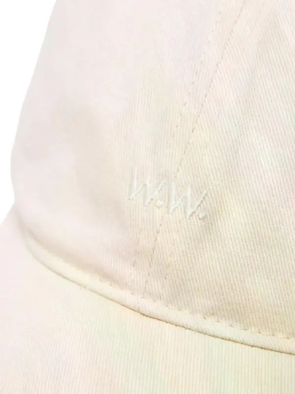 Wood Wood Off-white Embroidered Logo Baseball Cap