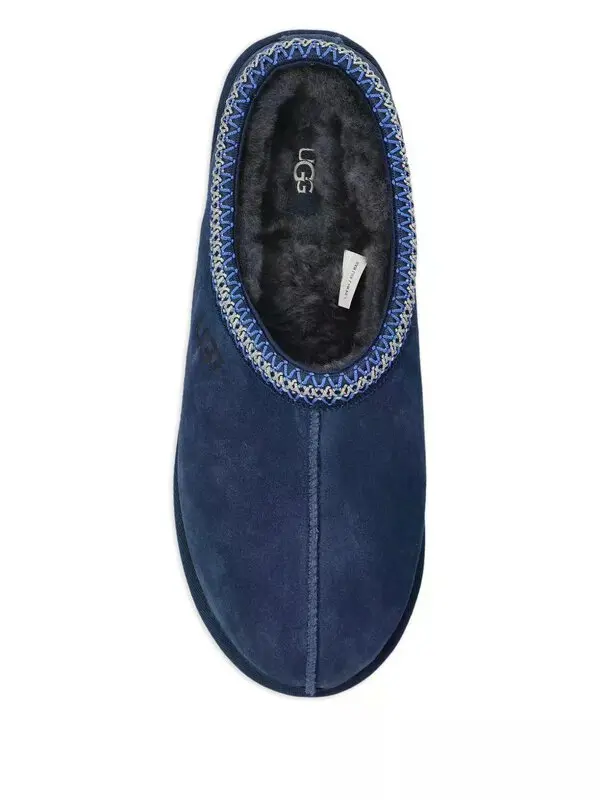 UGG Suede Stitched Slippers - Blue