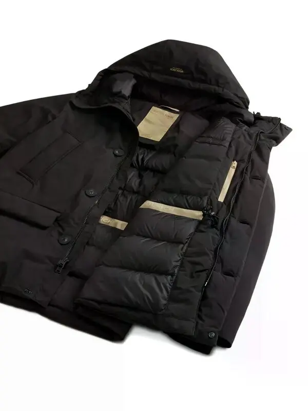 Woolrich Button-fastening Hooded Jacket