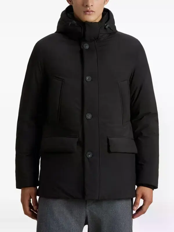 Woolrich Button-fastening Hooded Jacket
