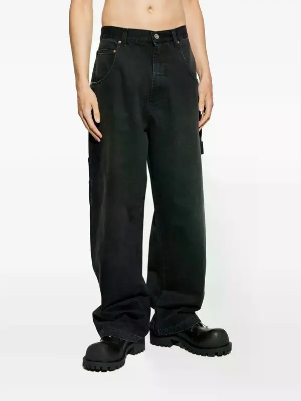Vetements Logo-patch Cargo Jeans