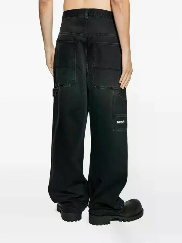 Vetements Logo-patch Cargo Jeans
