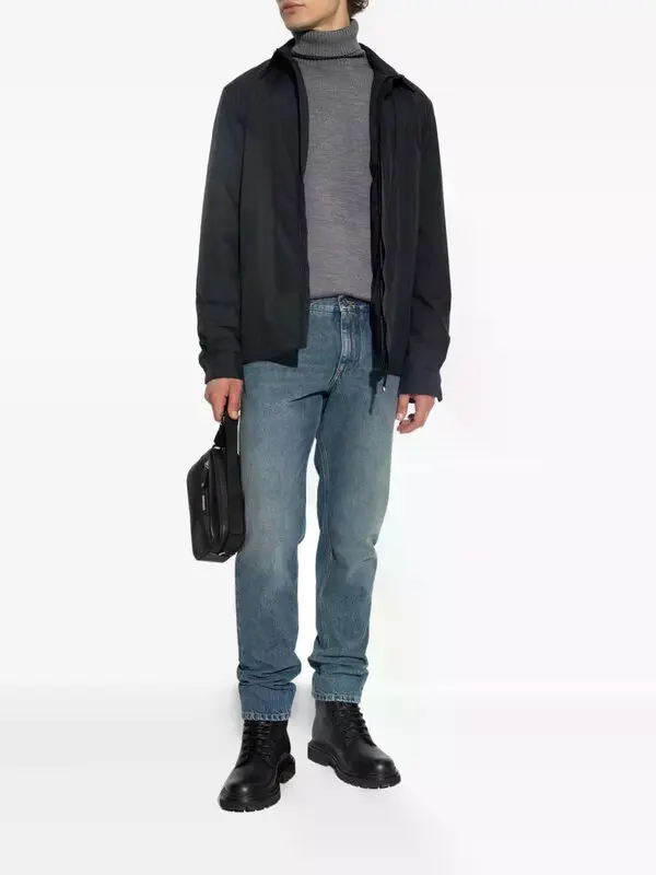 Paul & Shark Wool Turtleneck Sweater - Grey
