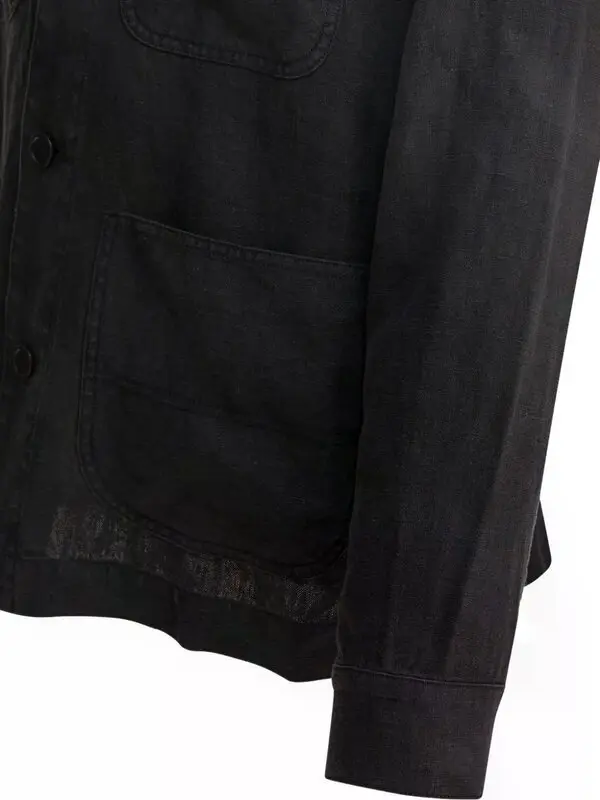 ALEX MILL Multi-pocket Linen Shirt Jacket