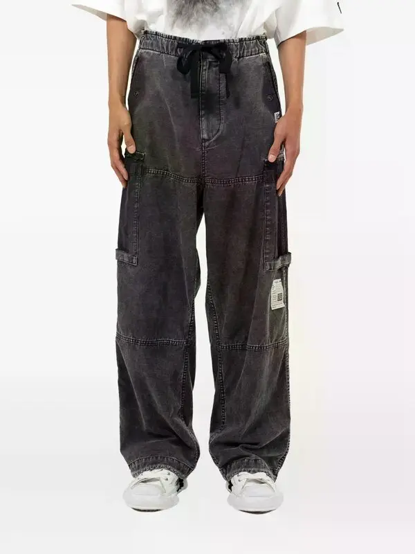 Mihara Yasuhiro Panelled Drawstring Jeans