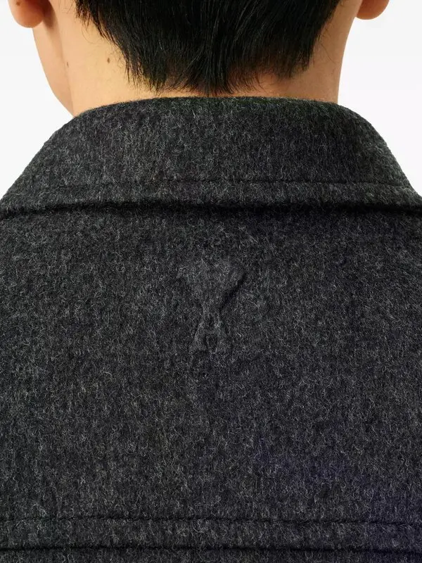 AMI Paris Wool Trucker Jacket