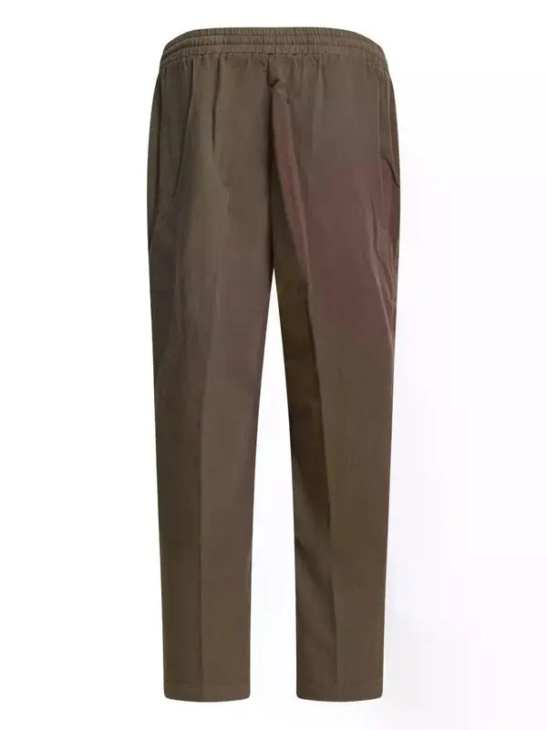ALTUM Drawstring Side-panel Trousers - Brown