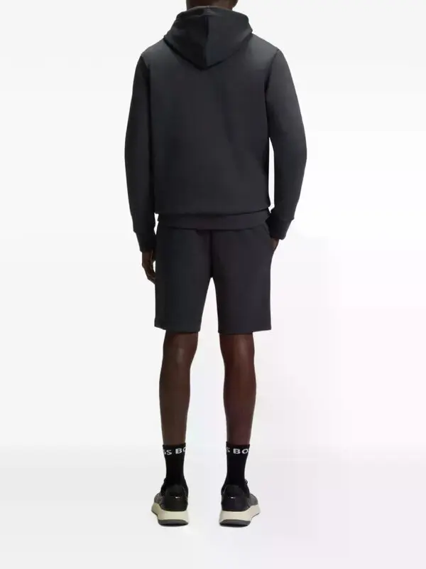 BOSS Logo-embossed Hoodie