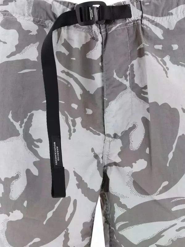 MOUNTAIN RESEARCH Camouflage Belted Cargo Shorts