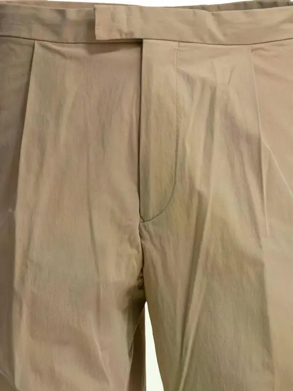 BEAMS Pleated Trousers - Neutrals