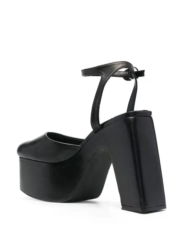 Coperni Calf Leather Platform Pumps