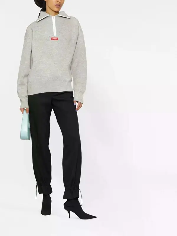 Coperni Half-zip Jumper - Grey
