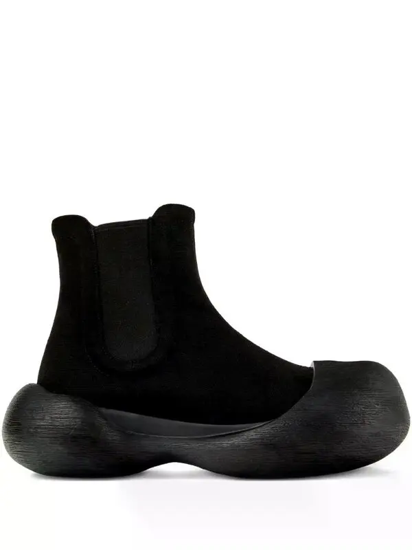Camper Caramba Elastic-panelled Chunky Boots - Black