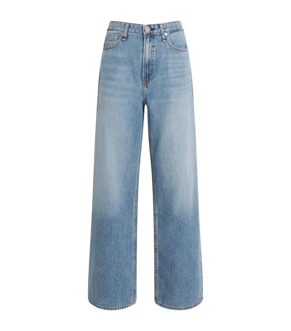 Rag & Bone Logan Mid-rise Wide-leg Jeans