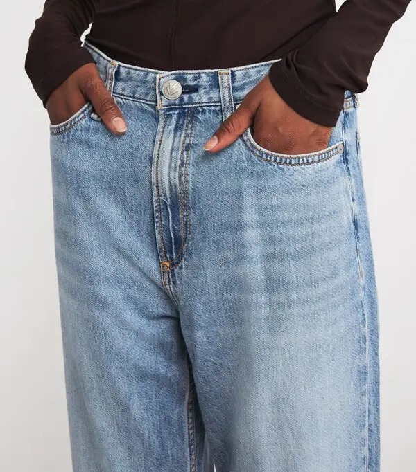 Rag & Bone Logan Mid-rise Wide-leg Jeans