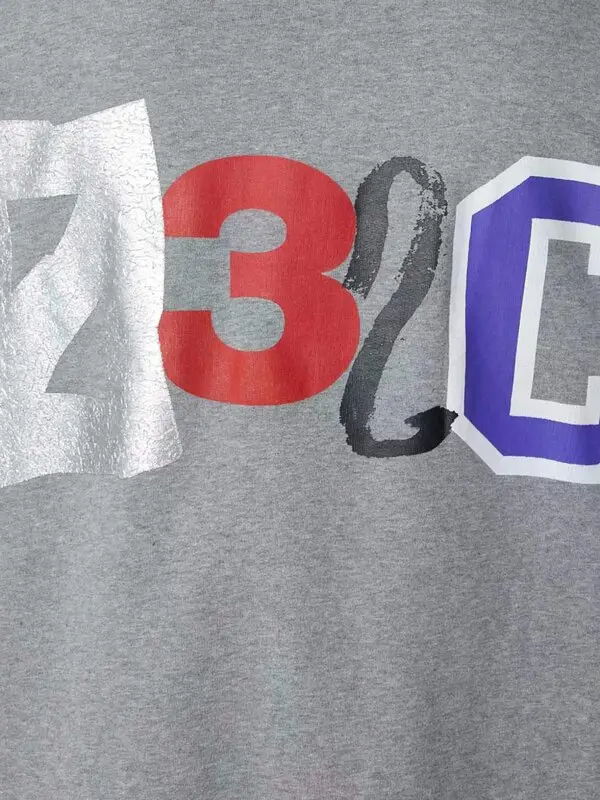 032C Crew Neck Sweatshirt With Logo Print