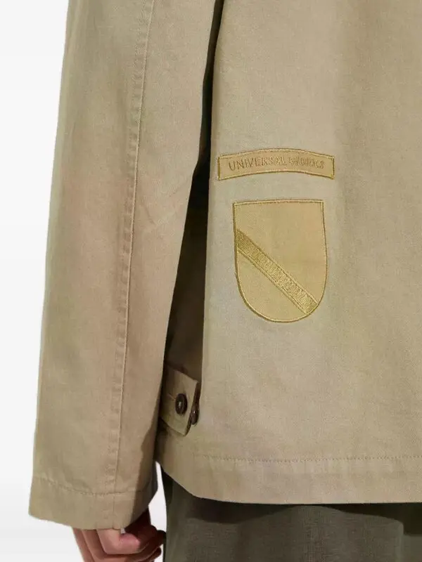 Universal Works Embroidered Patches Collared Jacket