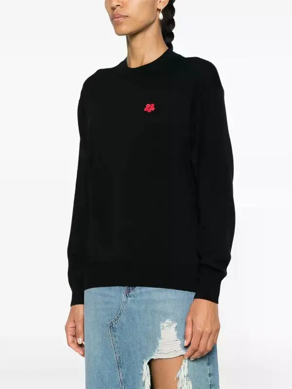 Kenzo Boke Flower Jumper - Black