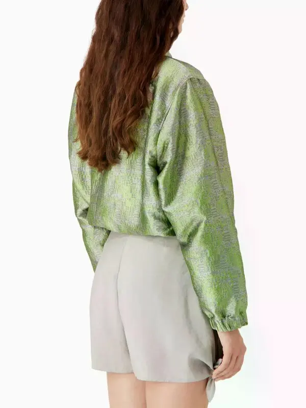 Emporio Armani Jacquard Bomber Jacket