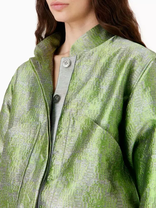 Emporio Armani Jacquard Bomber Jacket