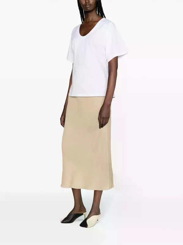 BY MALENE BIRGER Seersucker Maxi Skirt