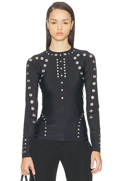 Coperni Snap Top With Embellishments