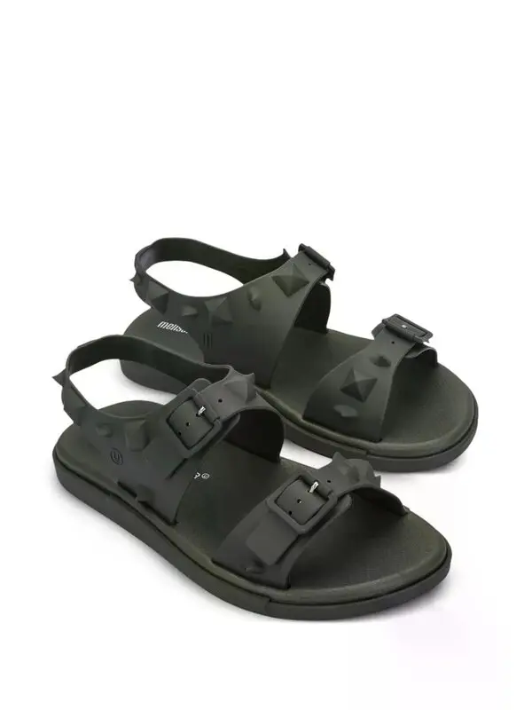 Melissa Spike Studded Sandals With Double Buckle Fastening