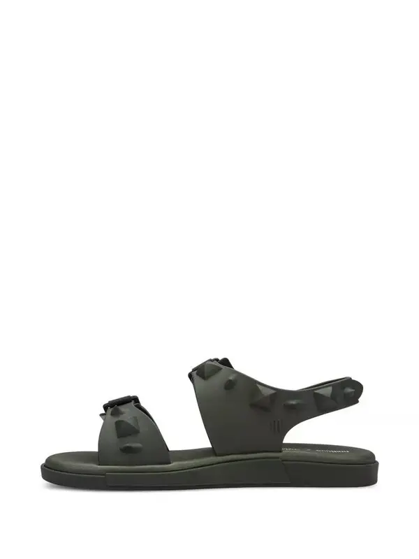 Melissa Spike Studded Sandals With Double Buckle Fastening