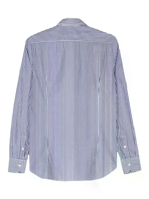 TINTORIA MATTEI 954 Striped Shirt - Blue