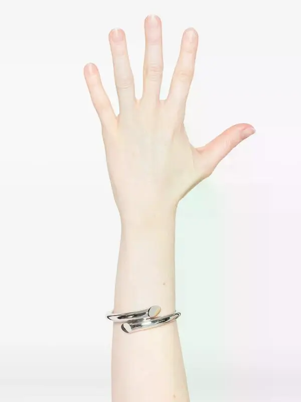 Charlotte Chesnais Tone Biseau Bracelet - Silver