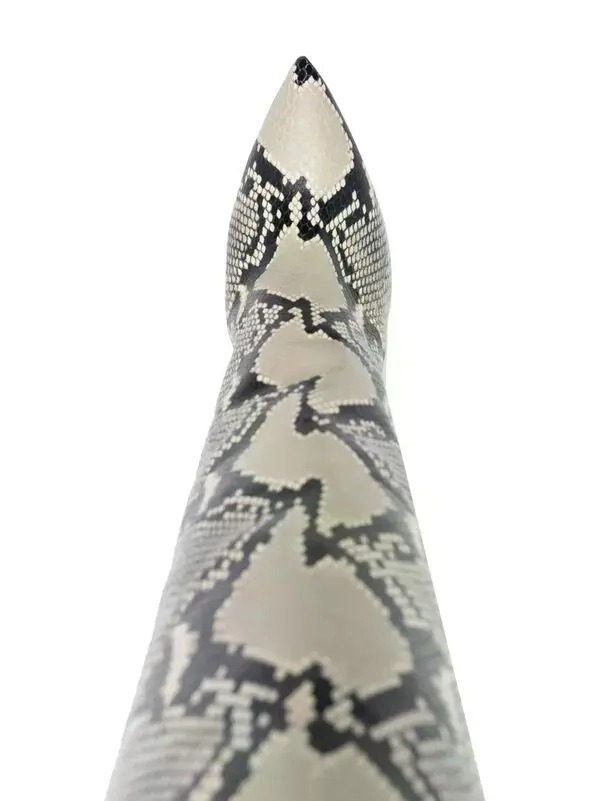 Paris Texas Python-print 120mm Boots