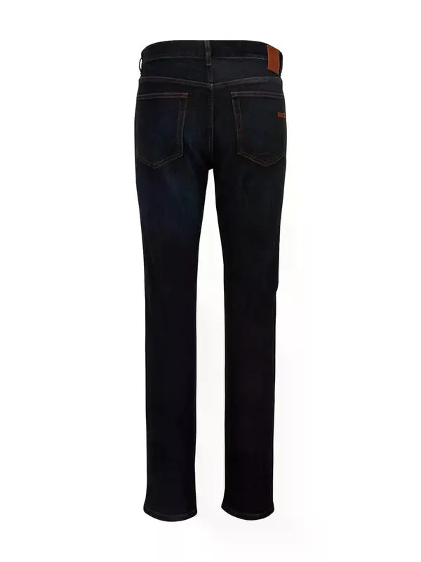 Zegna City Slim-fit Jeans - Blue
