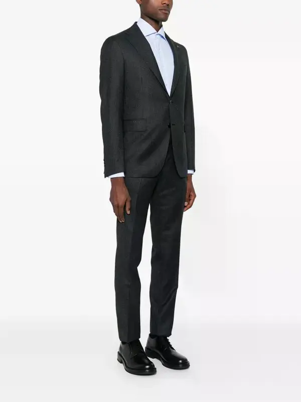 Tagliatore Logo-brooch Suit