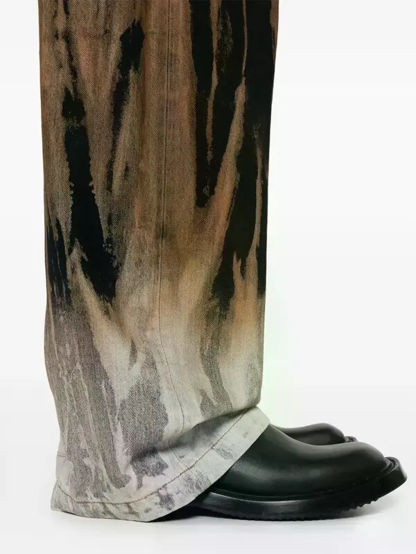 Rick Owens Wide Leg Jeans