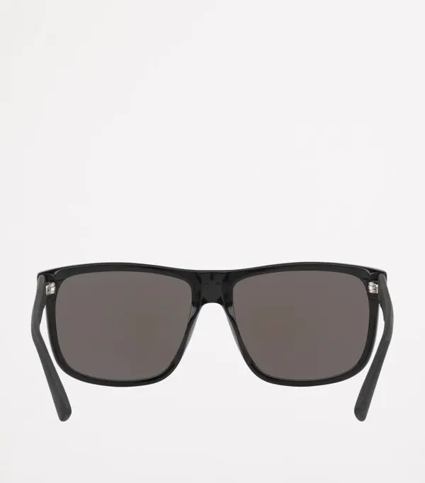 Gucci Rectangle Sunglasses - Black