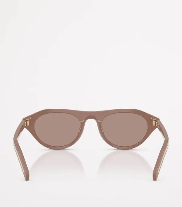 Prada Acetate Pr B15s Sunglasses - Brown