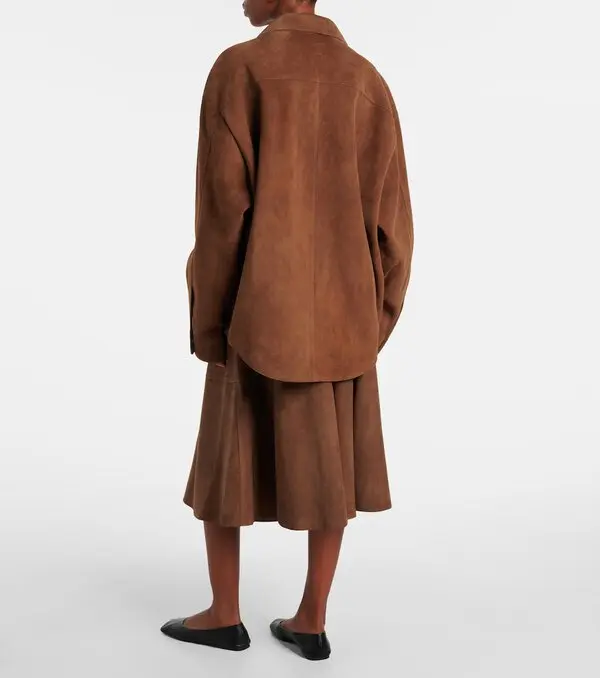 AMI Paris Suede Overshirt