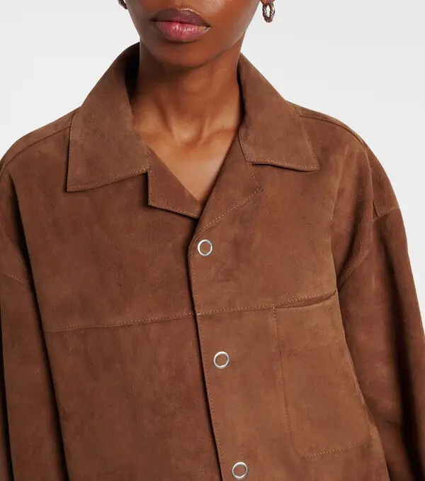 AMI Paris Suede Overshirt