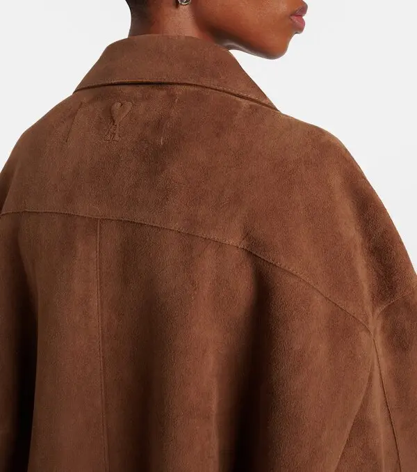 AMI Paris Suede Overshirt