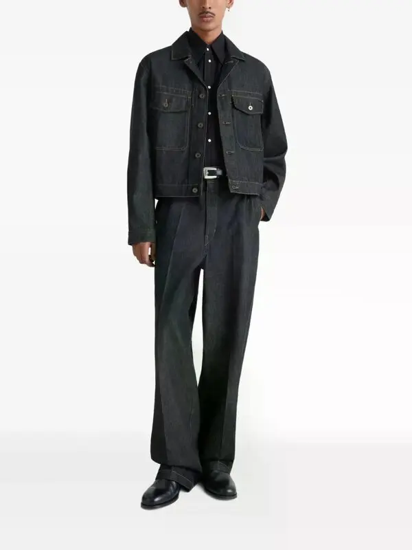 LEMAIRE Patch-pocket Denim Jacket