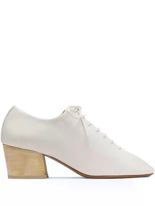 LEMAIRE 55mm Souris Elongated-toe Pumps - White