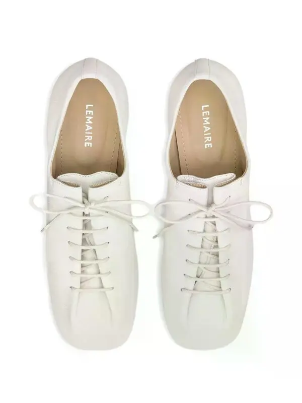 LEMAIRE 55mm Souris Elongated-toe Pumps - White