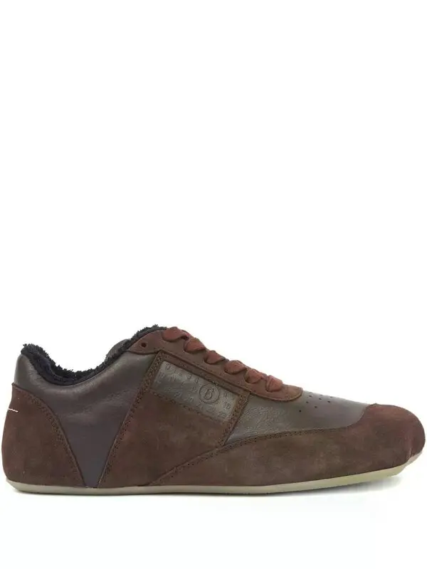 MAISON MARGIELA Anatomic Lace-up Sneakers - Brown