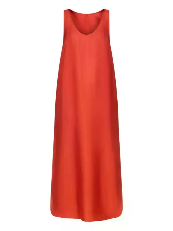 Loulou De Saison Scoop-neck Maxi Dress - Red
