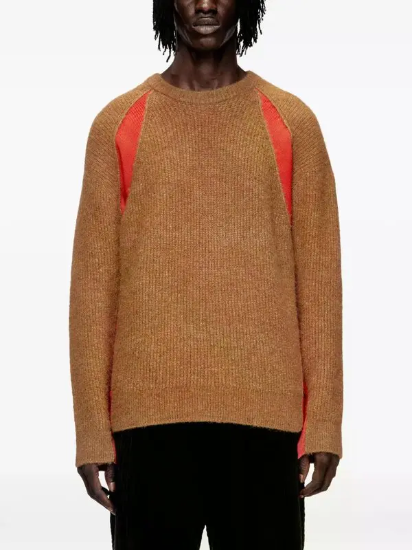 DIESEL® K-lollo Ribbed-panel Sweater