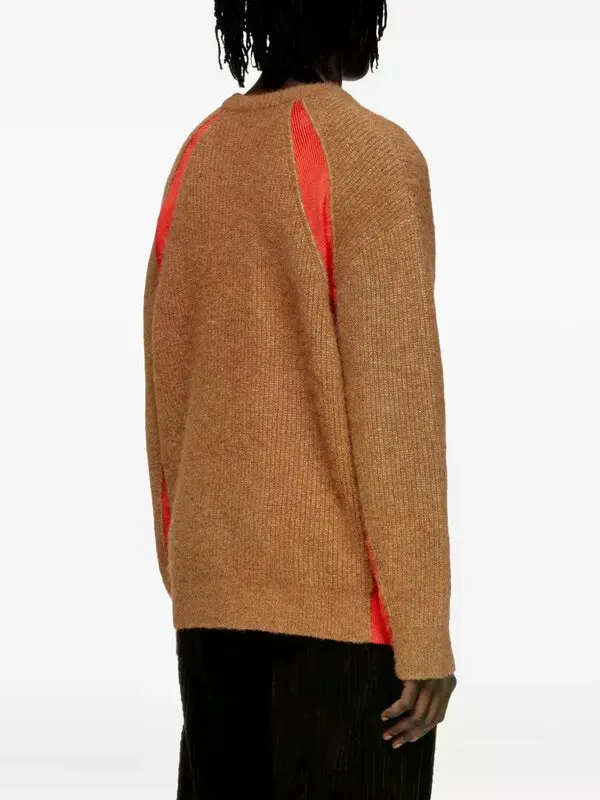 DIESEL® K-lollo Ribbed-panel Sweater