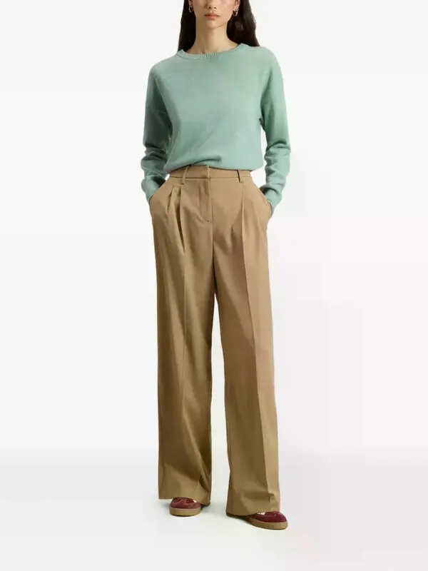 Woolrich Pleated Straight Trousers