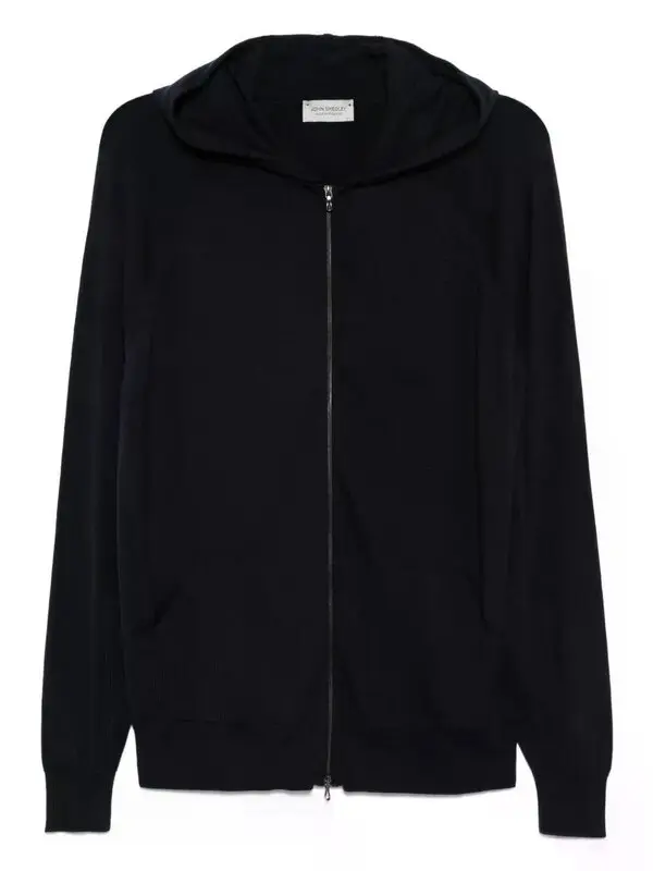 John Smedley Zip Hoody