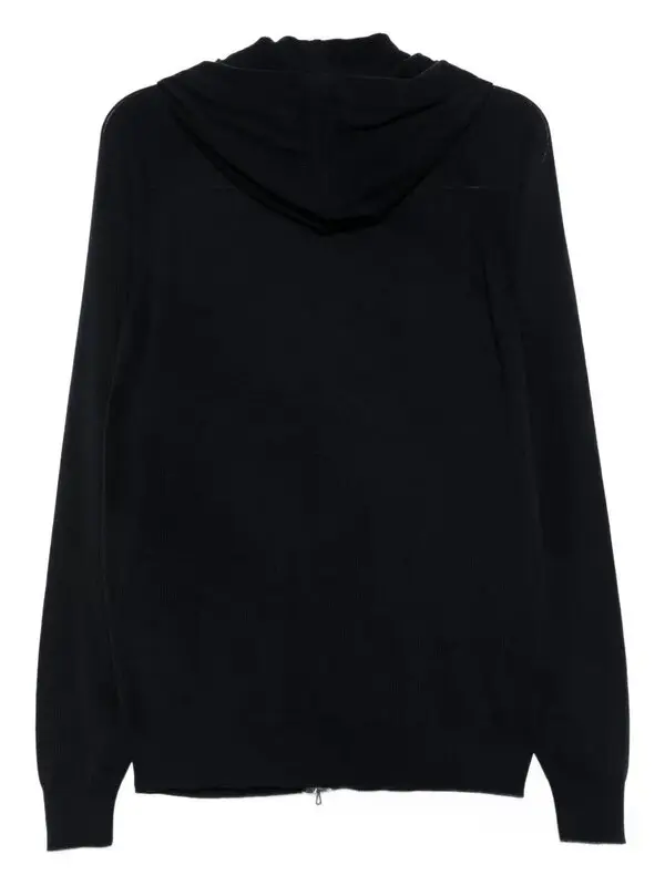 John Smedley Zip Hoody